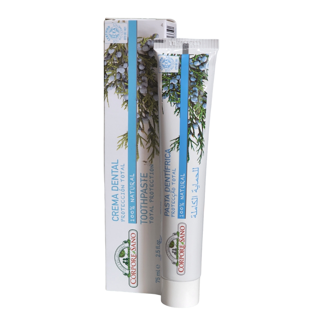 Ripley - PASTA DE DIENTES CORPORE SANO 100% NATURAL PROTECCIÓN TOTAL