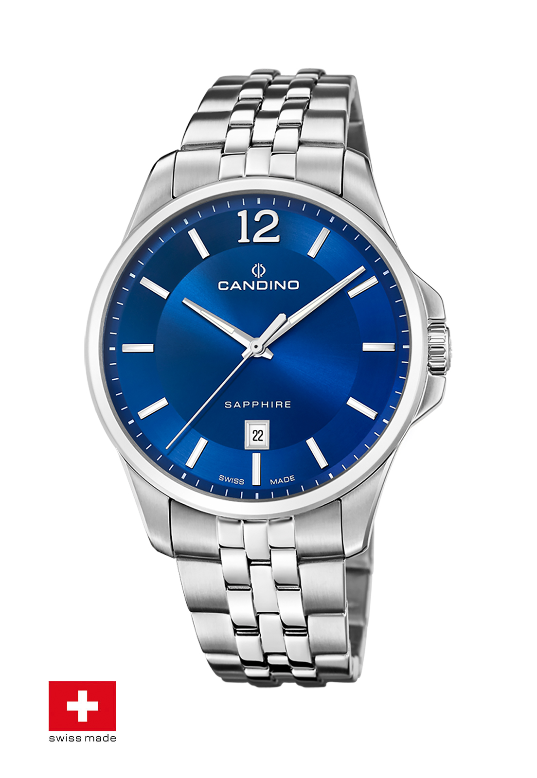 Ripley - RELOJ DE PULSERA CANDINO C4762/2 SWISS AZUL HOMBRE COUPLES CLASSIC