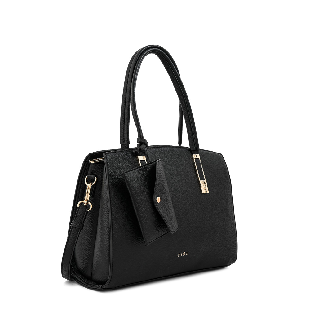 CARTERA DOS ASAS GRANDE YANINA NEGRO