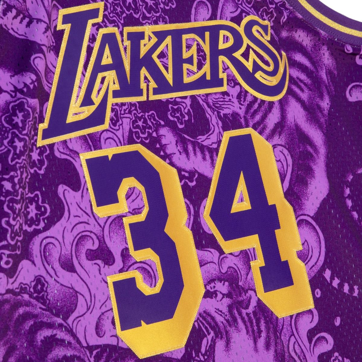 Ripley - POLERA JERSEY NBA LAKERS 96-97 ASIAN MITCHELL AND NESS