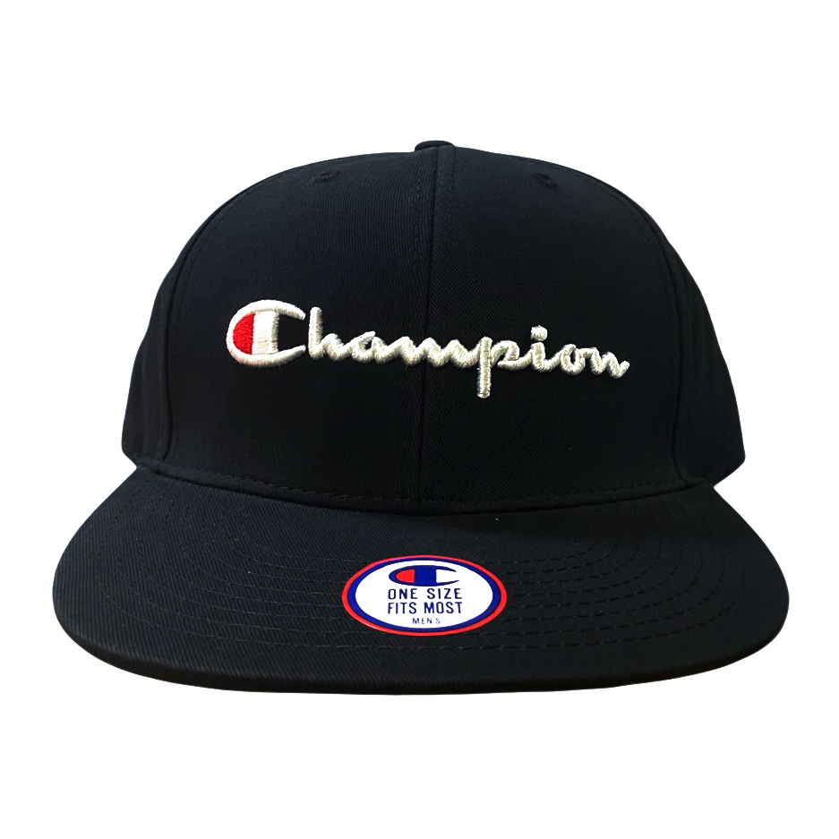 Ripley - GORRO JOCKEY CHAMPION BB SNAPBACK 3D SCRIPT NEGRO