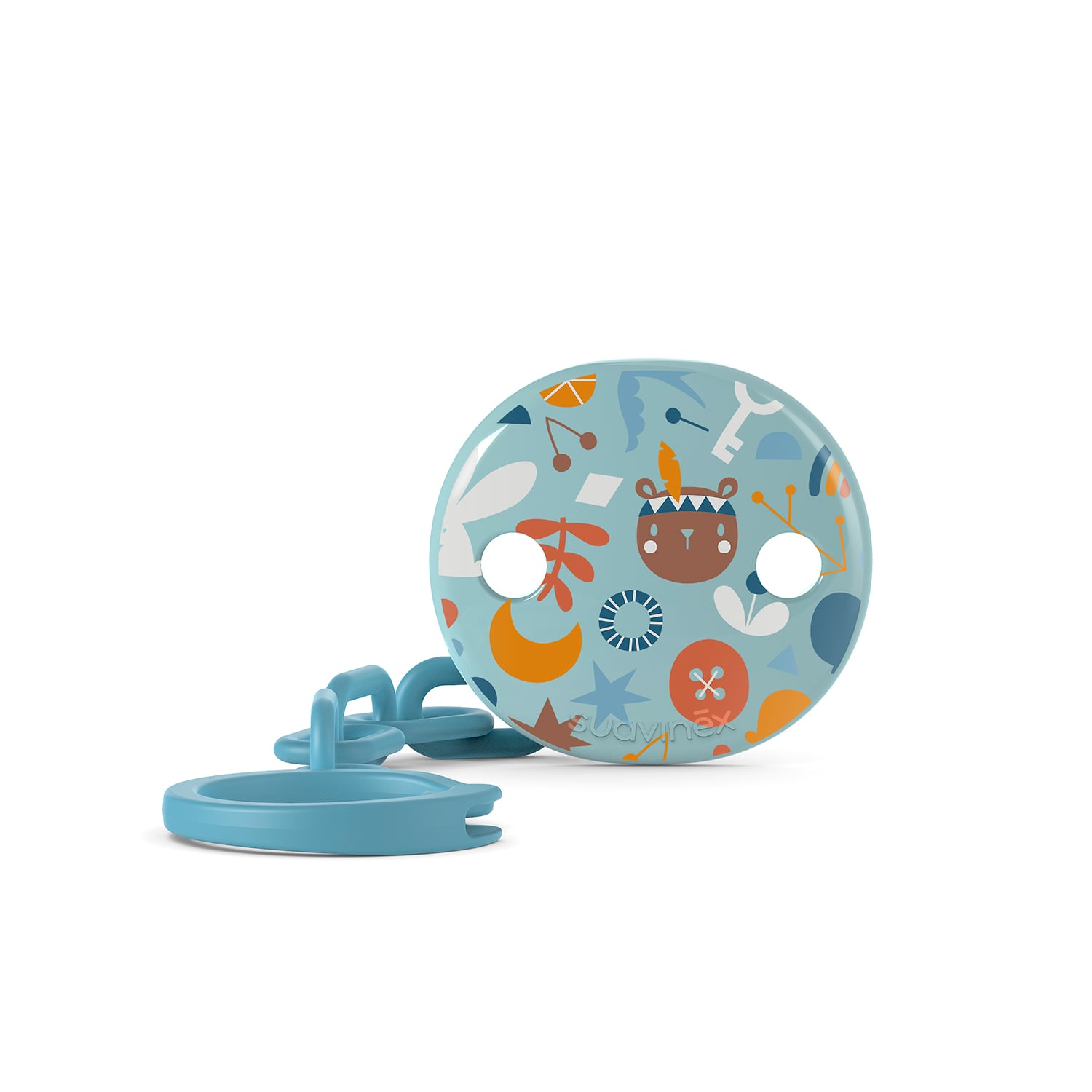 BROCHE PINZA FOREST AZUL