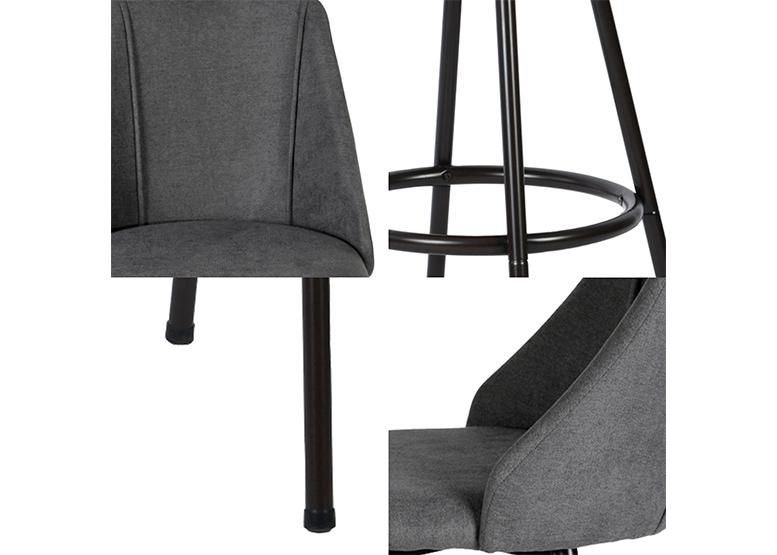 PISO BAR NOVAHUS BINGER ACERO FELPA GRAFITO PACK 2