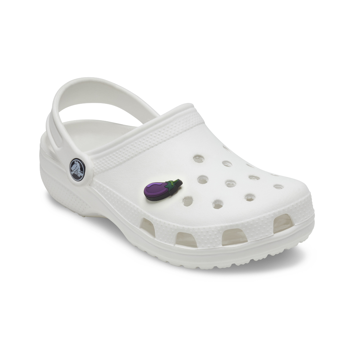 Ripley - JIBBITZ CROCS AUBERGINE