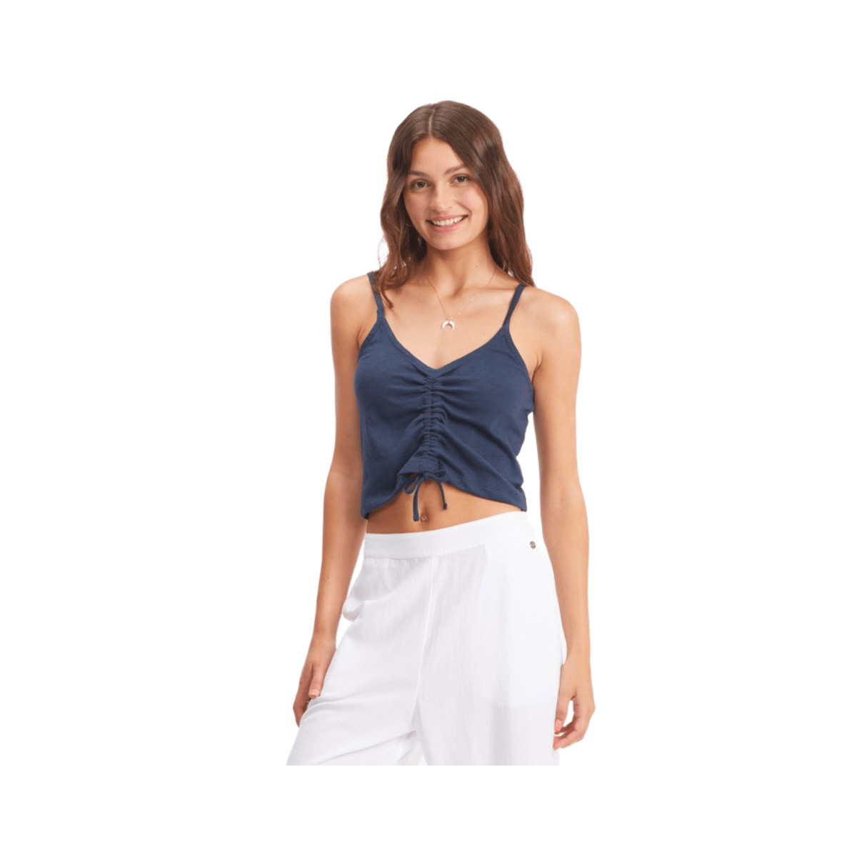 Ripley - CROP TOP ROXY FLIRTY FEELS AZUL MUJER