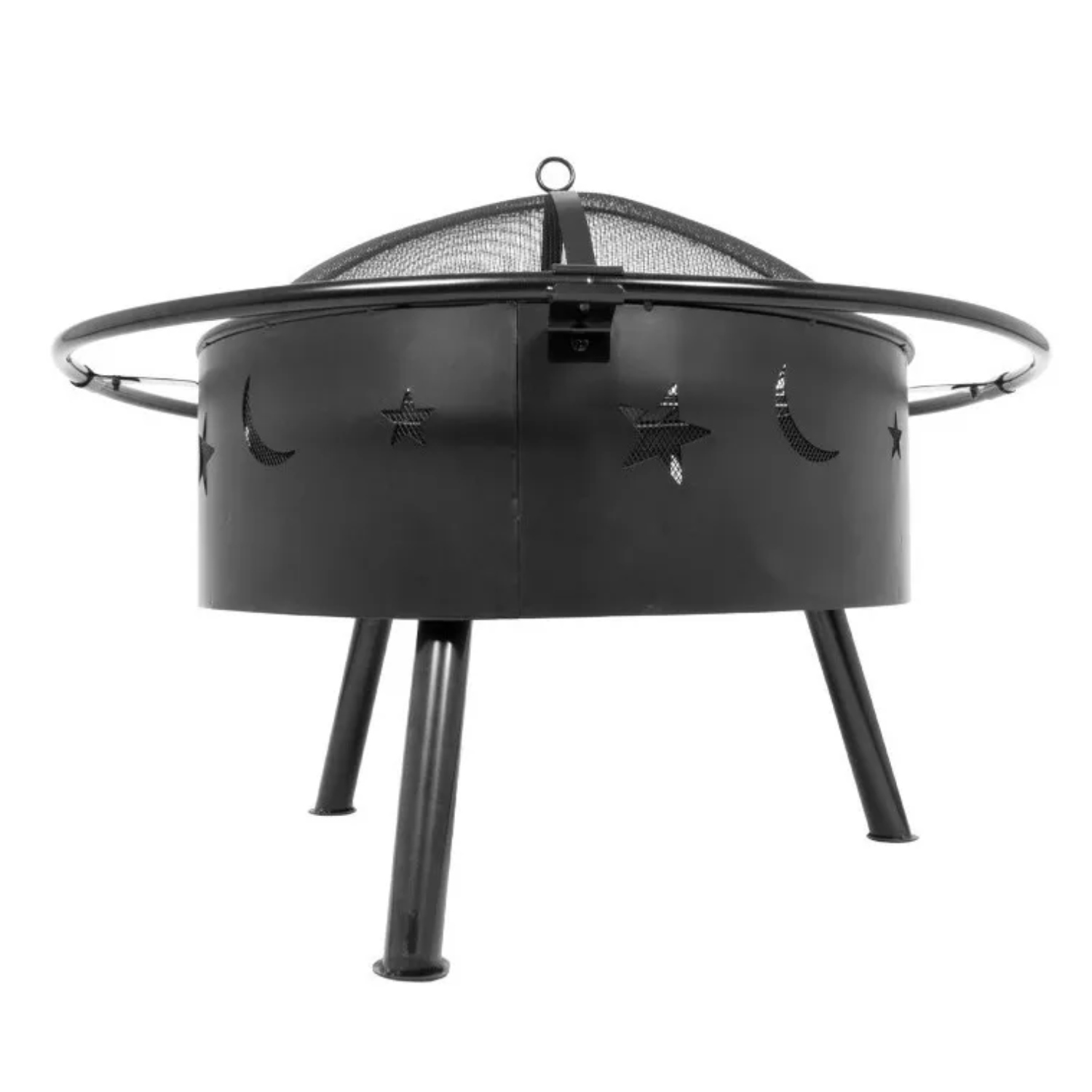 BRASERO METAL LEÑA O CARBÓN TAPA 82X67 CM