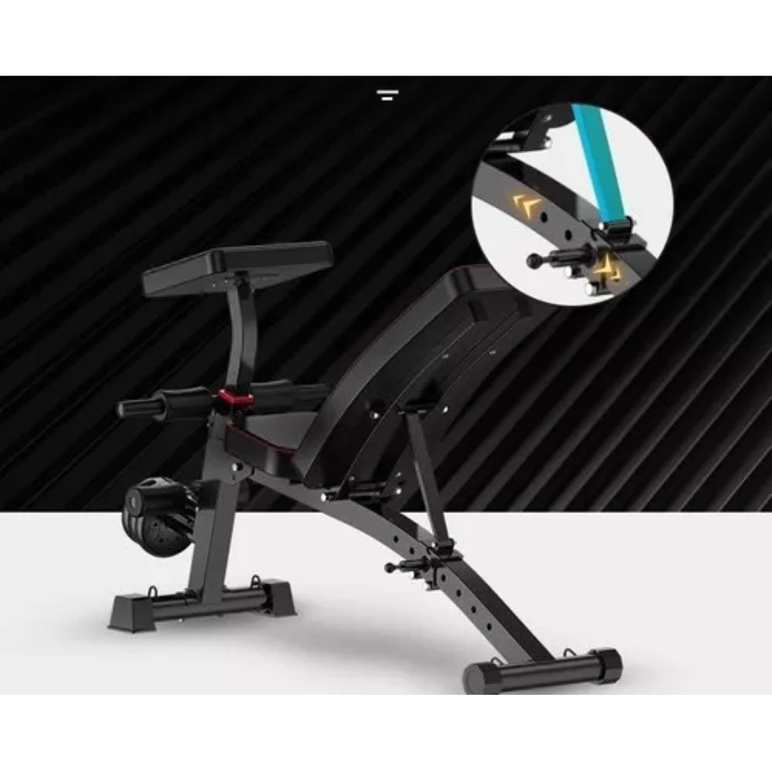 Ripley - BANCA MULTIFUNCIONAL RECLINABLE PECHO BRAZO Y PIERNA