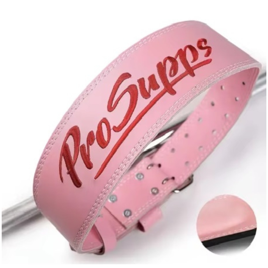 CINTURON LEVANTAMIENTO PESAS PROSUPPS PINK M
