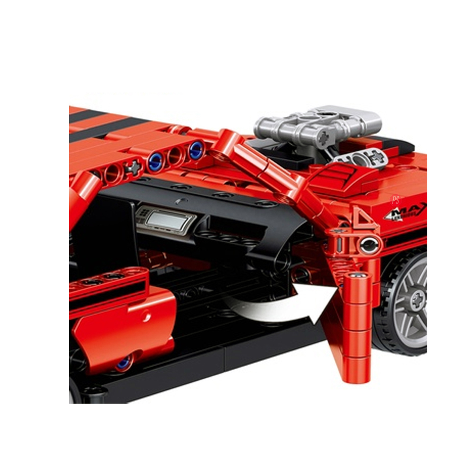 Ripley - AUTOMÓVIL ARMABLE PUNTOSTORE MULTICOLOR CHALLENGER 627 PIEZAS - PS