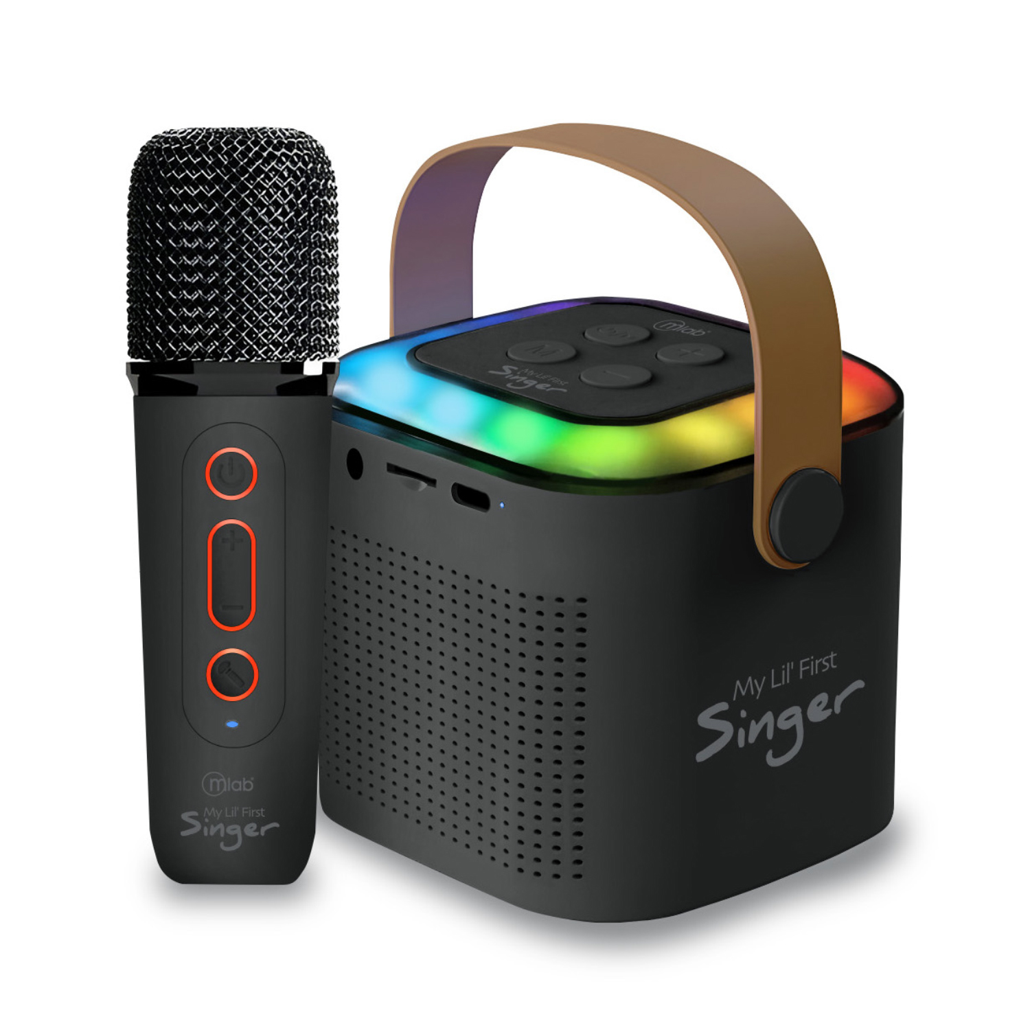 Ripley - PARLANTE BLUETOOTH MLAB MY LIL FIRST SINGER KARAOKE RGB CON ...