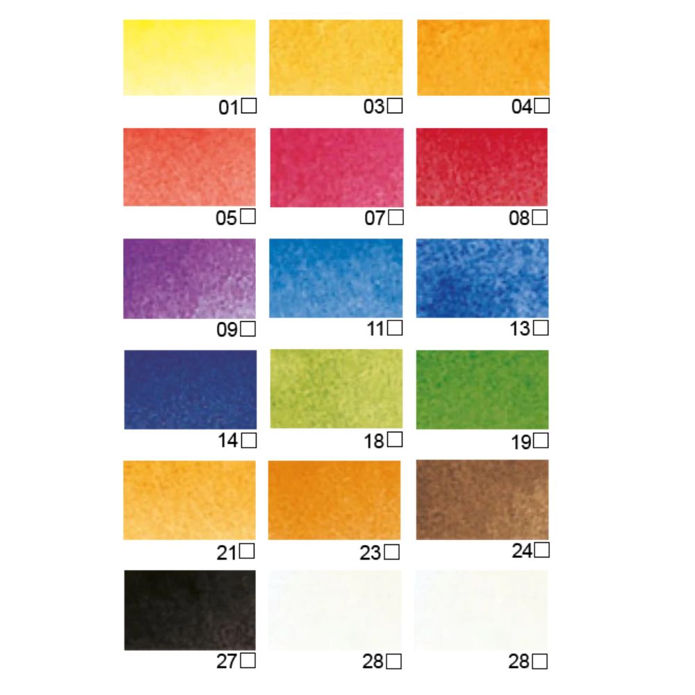 ACUARELA PEBEO STUDIO SET 18 COLORES 12ML