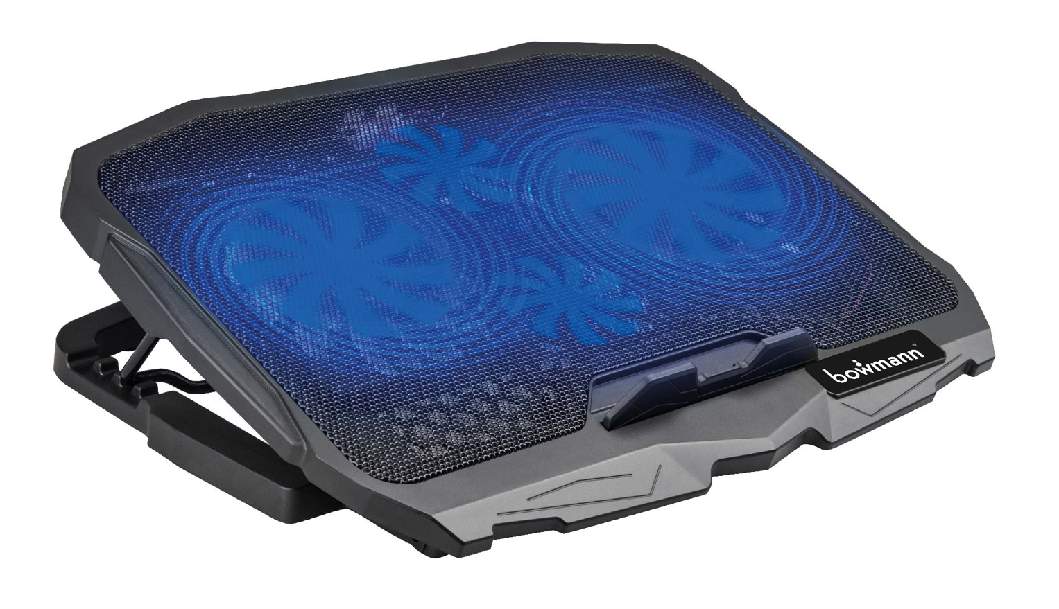 BASE COOLER AJUSTABLE NOTEBOOK 4 VENTILADORES BOWMANN BW-C4V