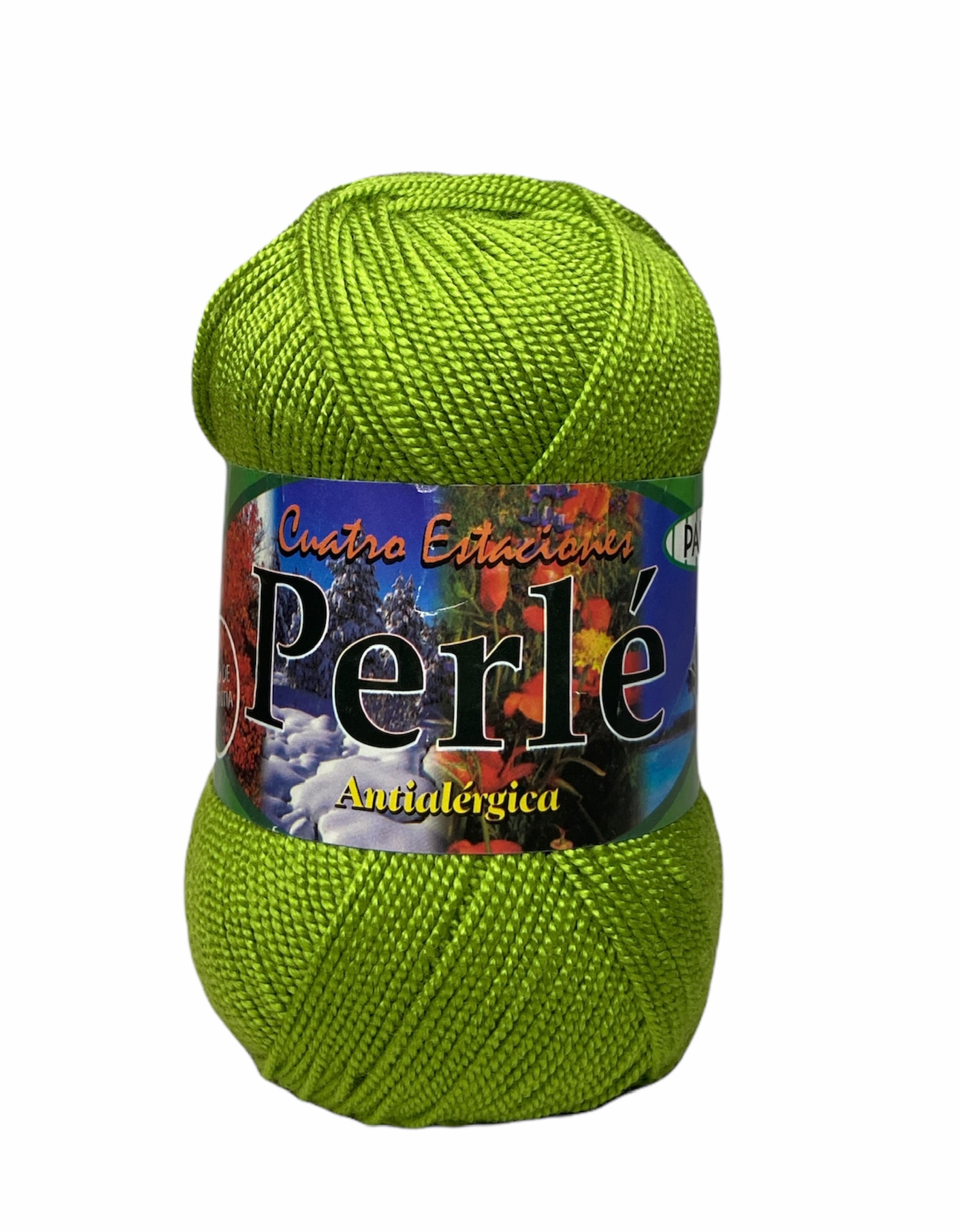 Ripley - PACK 2 OVILLOS PALACIO DE LAS LANAS HILO PERLE VERDE LIMON