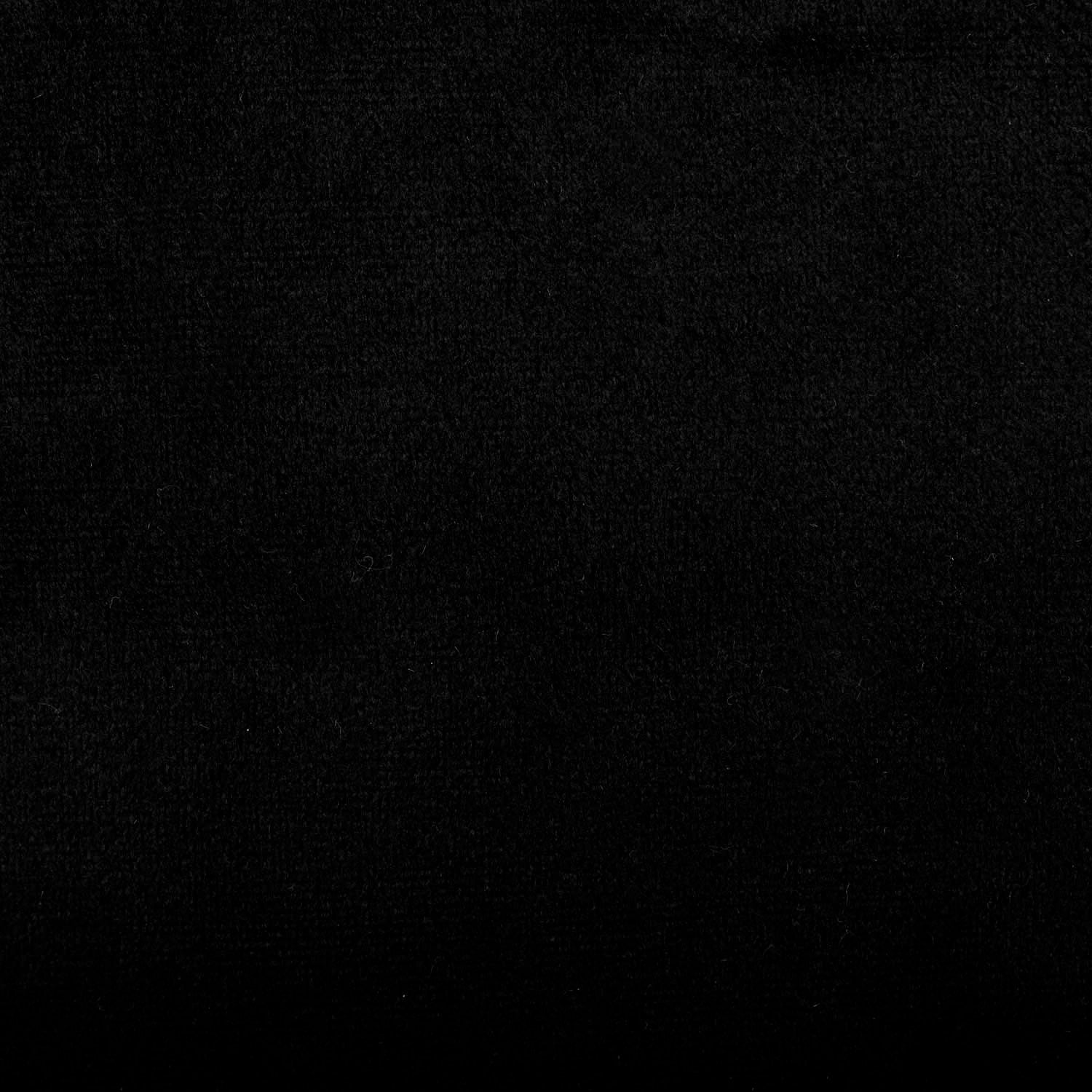 COJÍN MASEL FELPA NEW VELVET 30 X 60 CM NEGRO