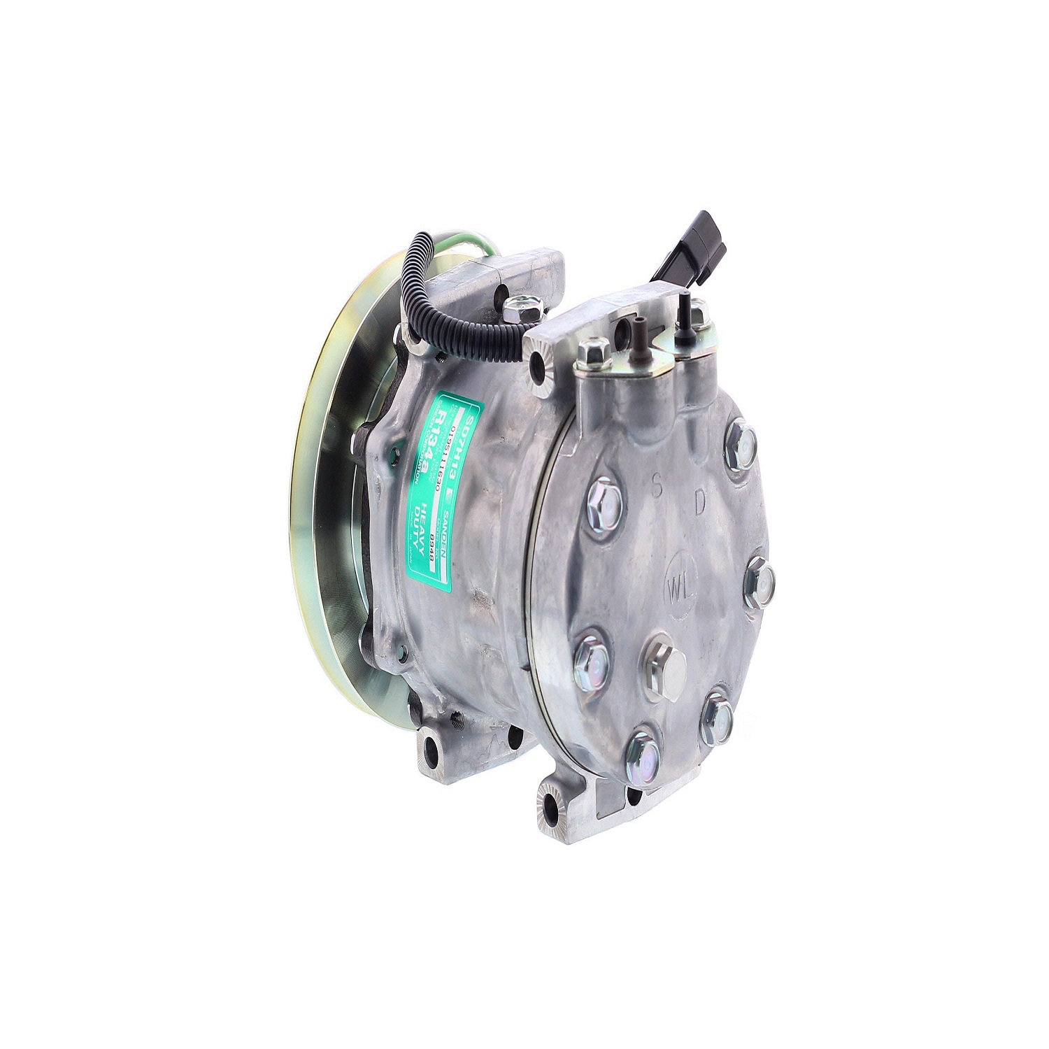 COMPRESOR DE AC AMERICAN AIR 7H13 1B 24V 146MM KOMATSU 8948 7360 SANDEN