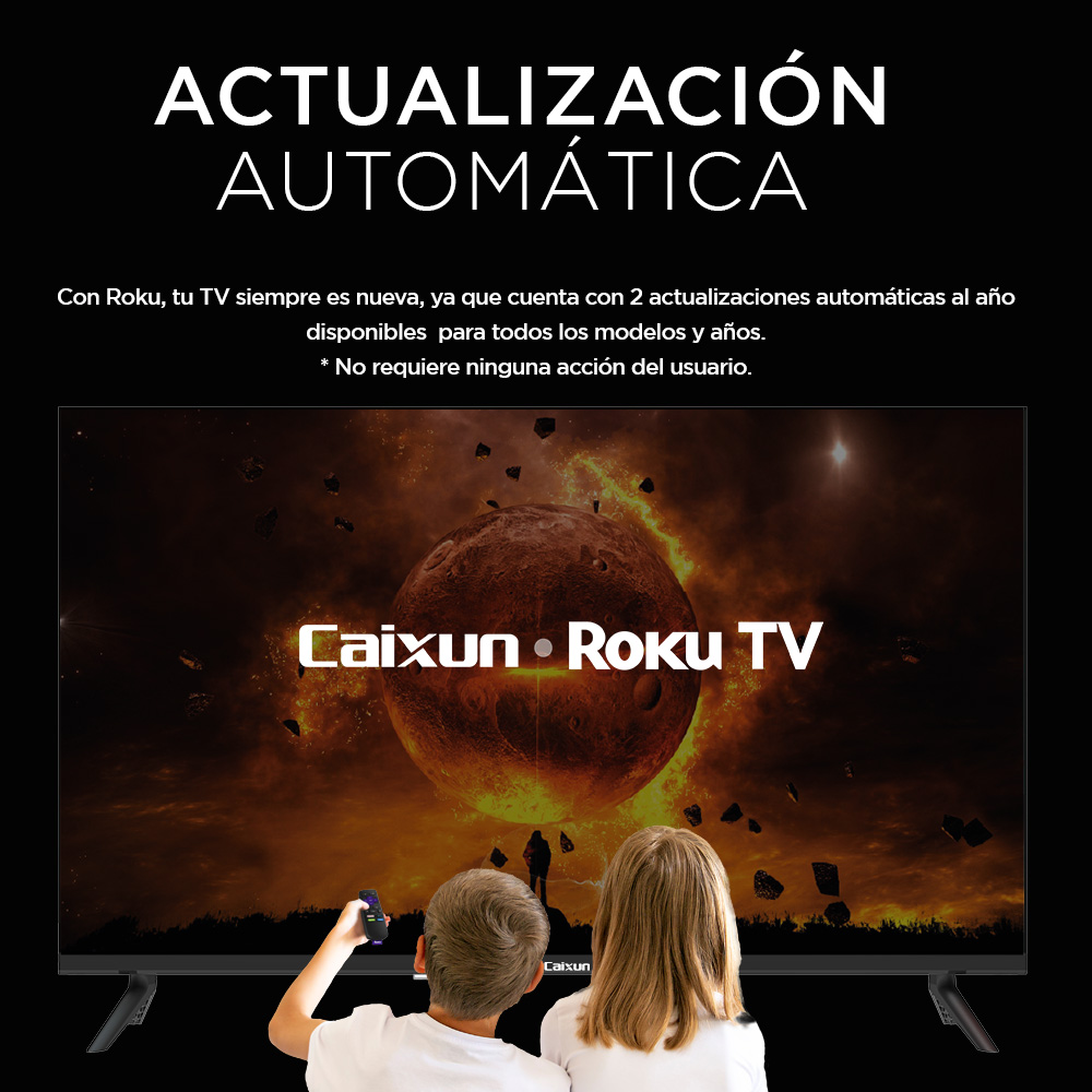 Smart TV Caixun LED 50" UHD 4K Roku TV C50V1UR