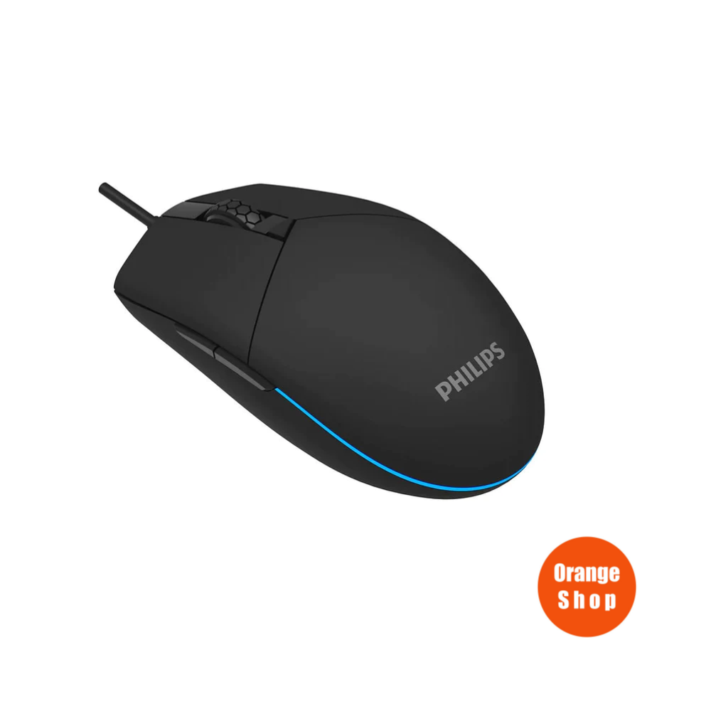 MOUSE GAMER ALÁMBRICO PHILIPS MOD SPK9304 6 BOTONES