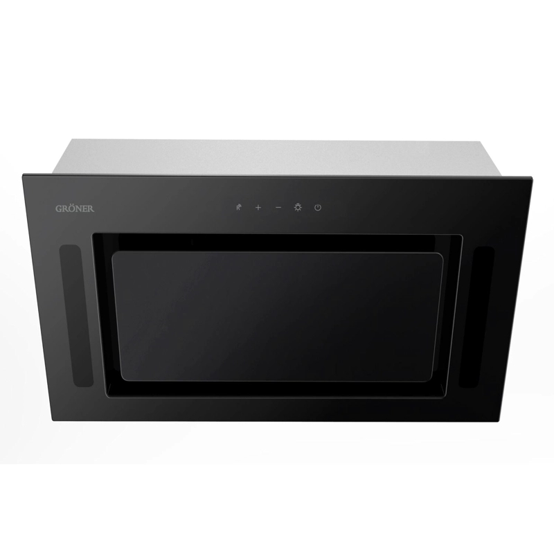 CAMPANA EMPOTRADA GRÖNER BLACK GLASS 52 CM