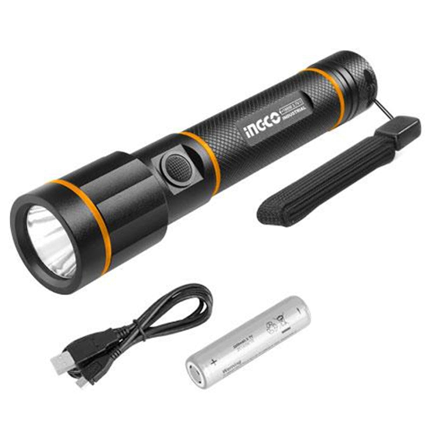 Ripley - LINTERNA DE MANO TACTICA LED RECARGABLE INGCO