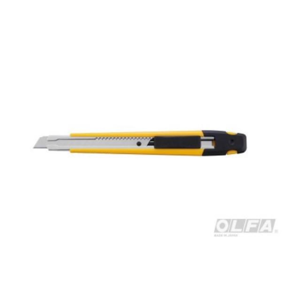 CUCHILLO OLFA MEDIANO SEGURO AUTOMATICO CLIP A-1 9 MM