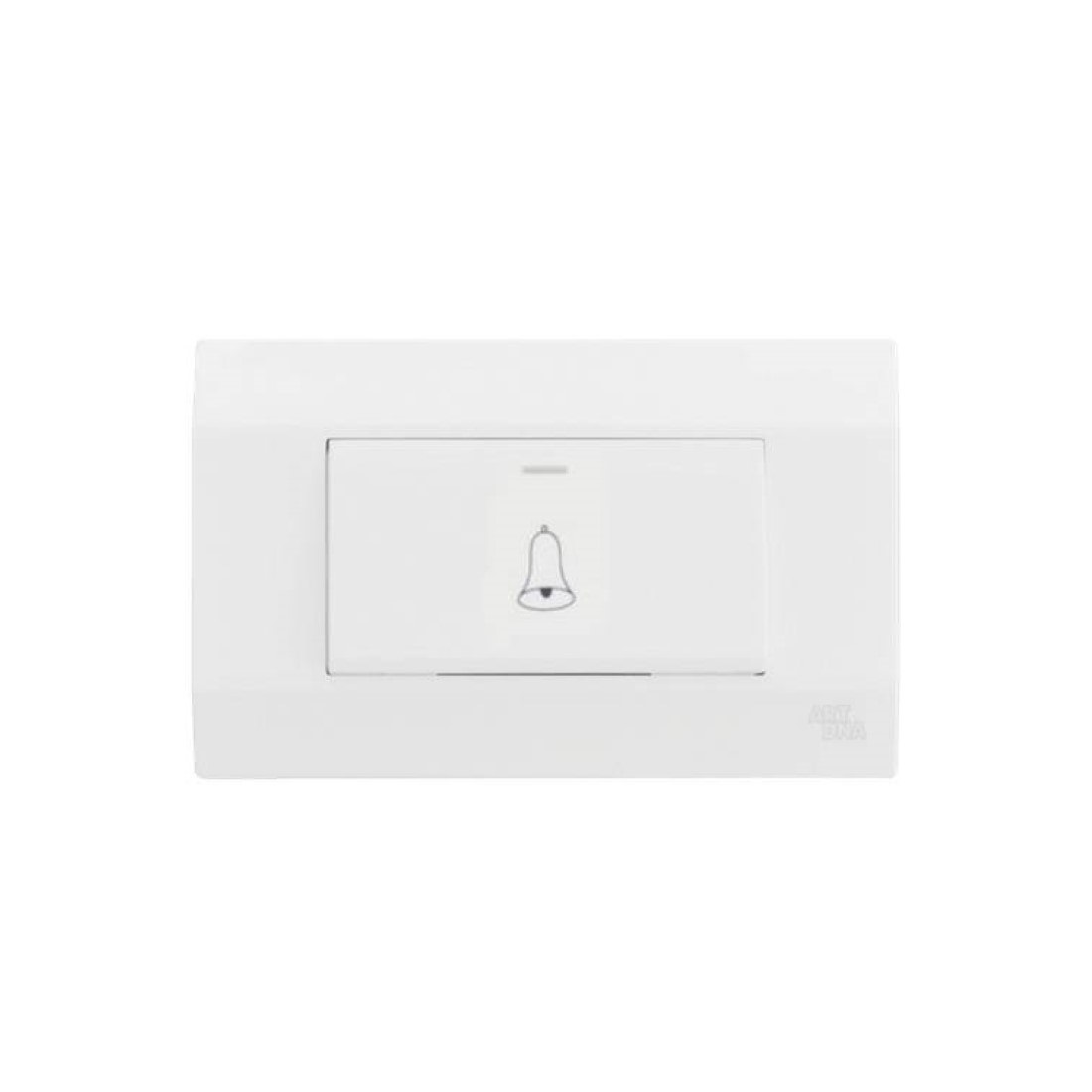 PULSADOR TIMBRE BLANCO ART DNA 10A K-P03