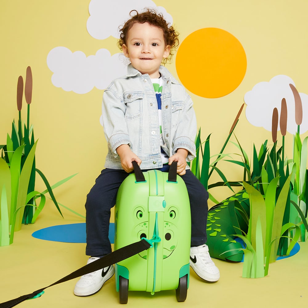 MALETA DE CABINA INFANTIL SAXOLINE DREAM RIDER DINO