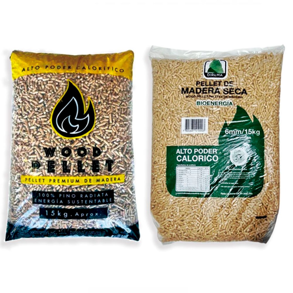 PELLET PARA ESTUFA SACO 15KG MOD: 1003438509