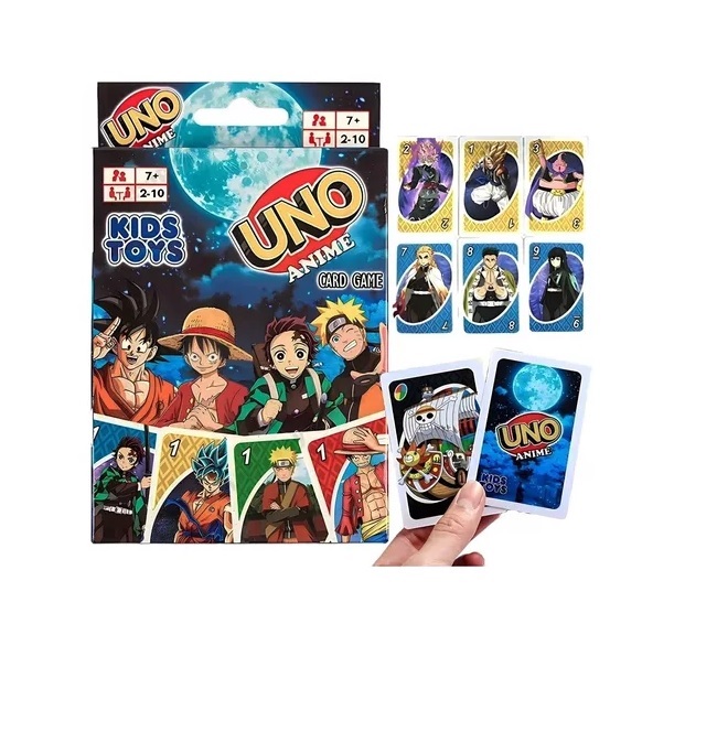 Ripley - JUEGO DE CARTAS UNO ANIME 4