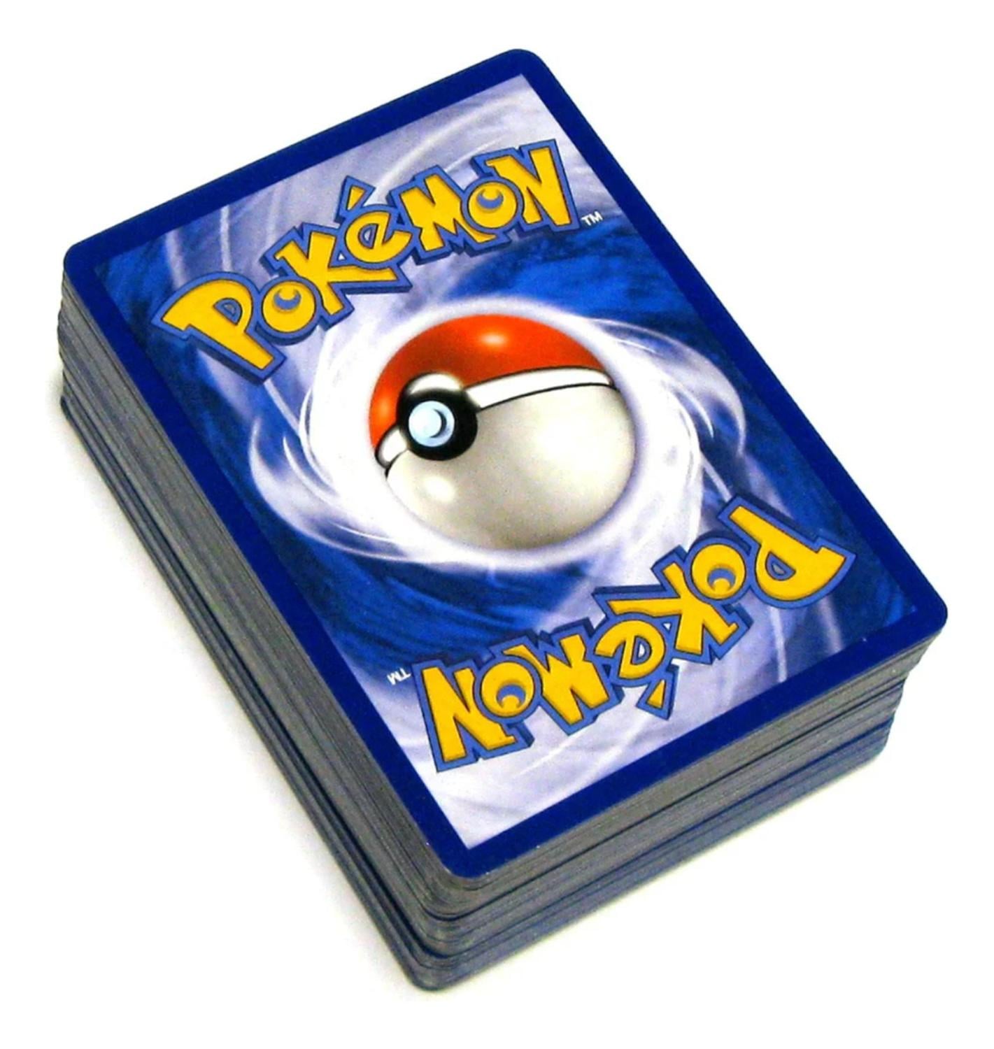 CARTAS ORIGINALES POKEMON 50 POKEMON FOIL/REVERSE SIN REPETI