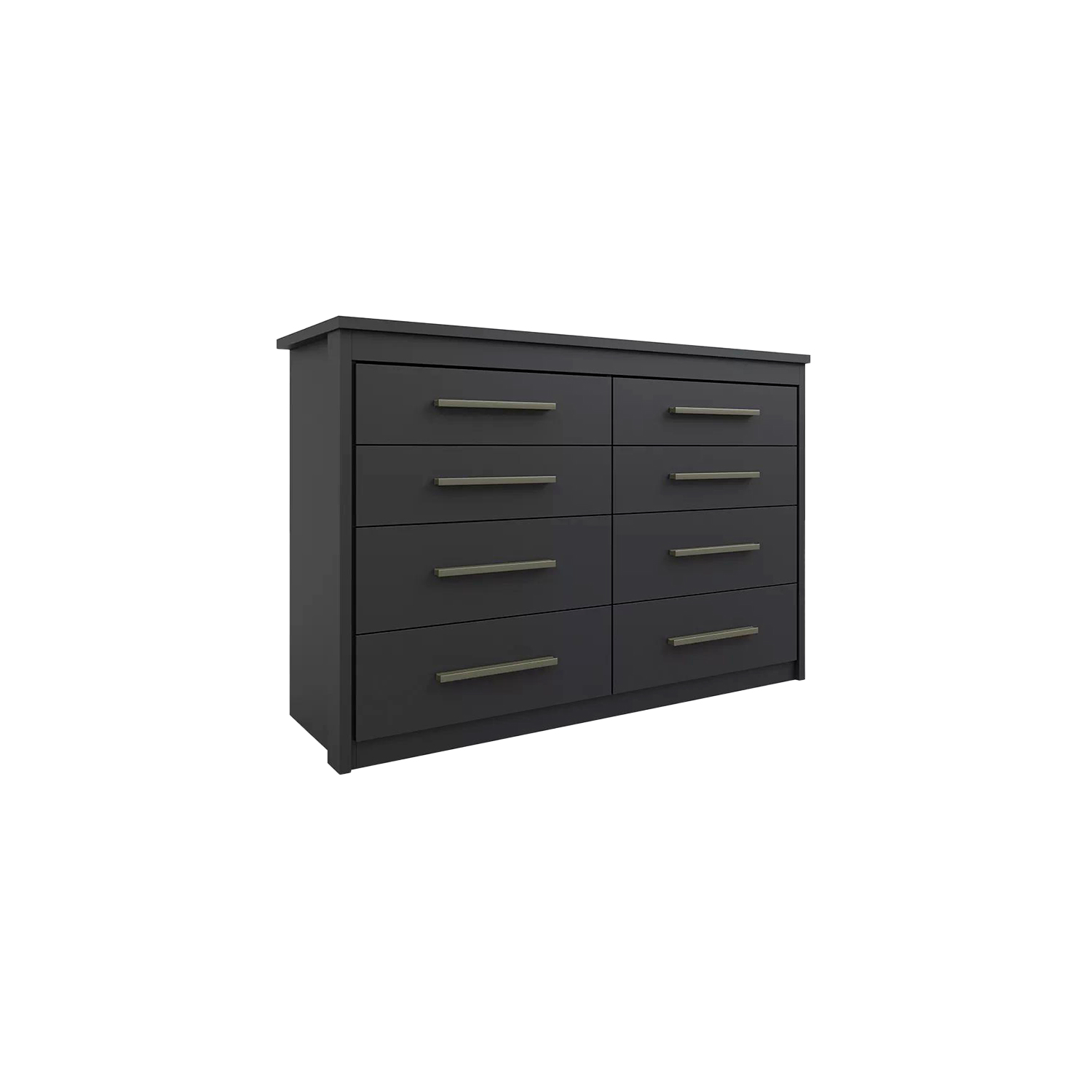 Ripley - CÓMODA 8 CAJONES ELEGANCE NEGRO