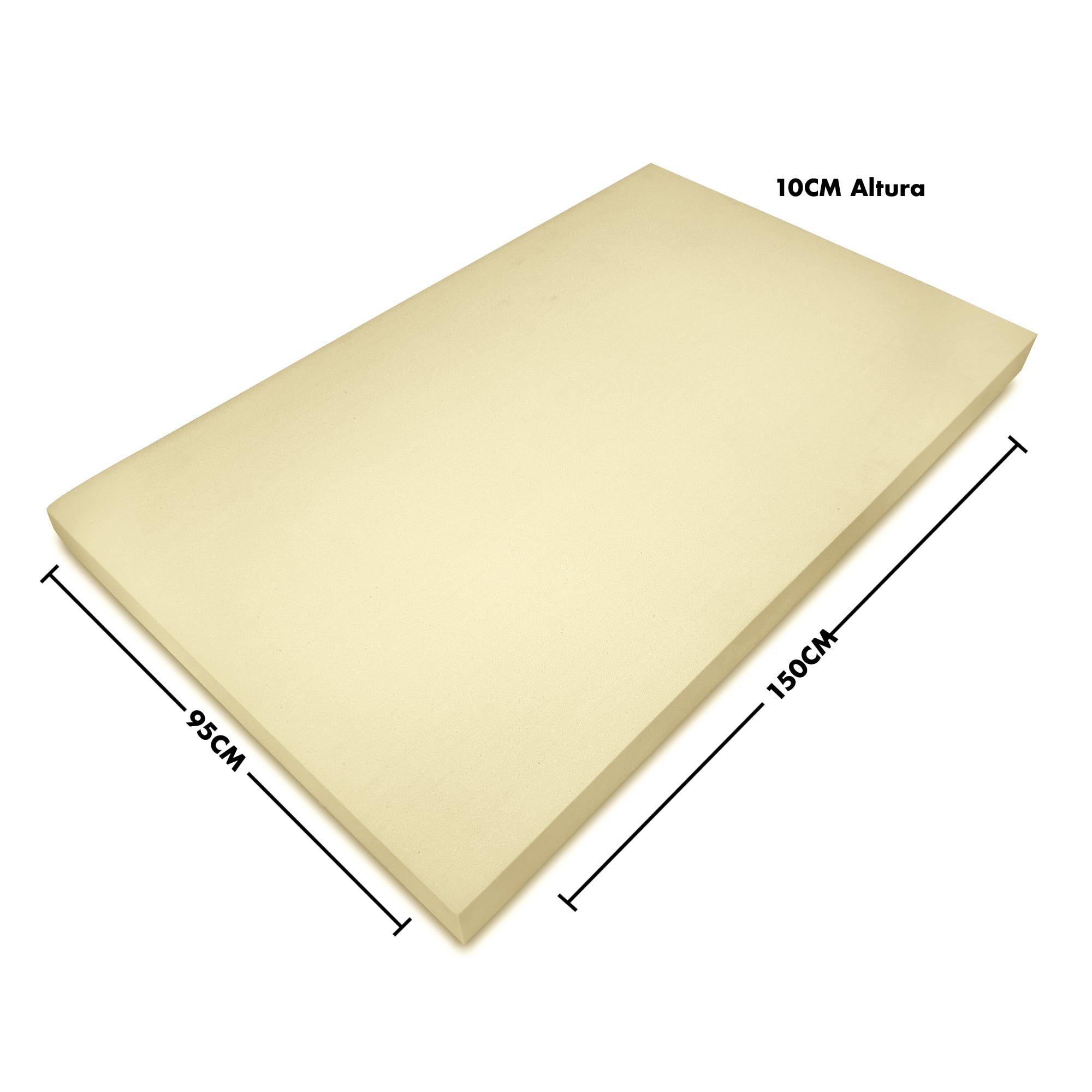 ESPUMA EASYCUT 150X95X10XDENSIDAD 30