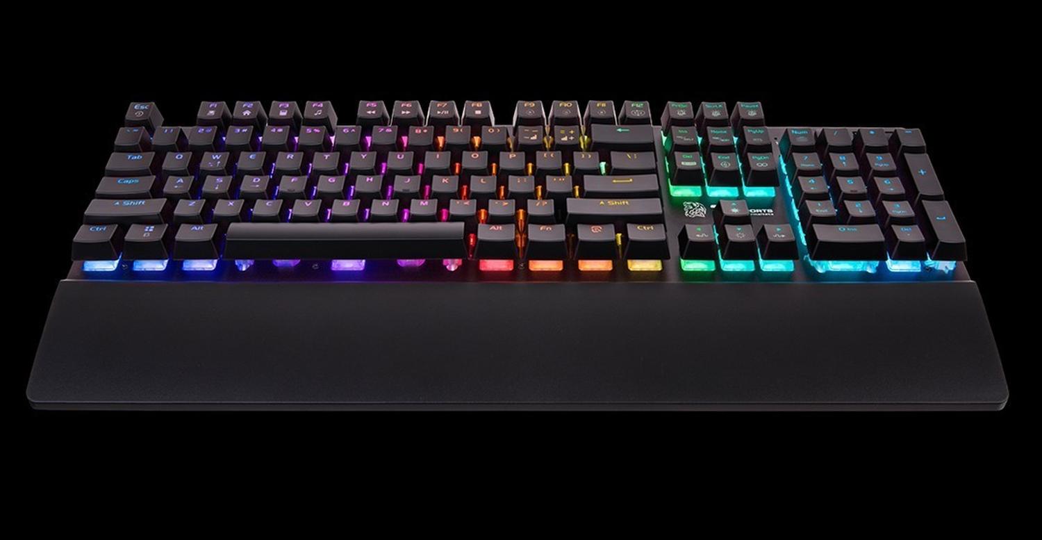 Ripley - TECLADO GAMER THERMALTAKE CHALLENGER EDGE RGB TT ESPORTS