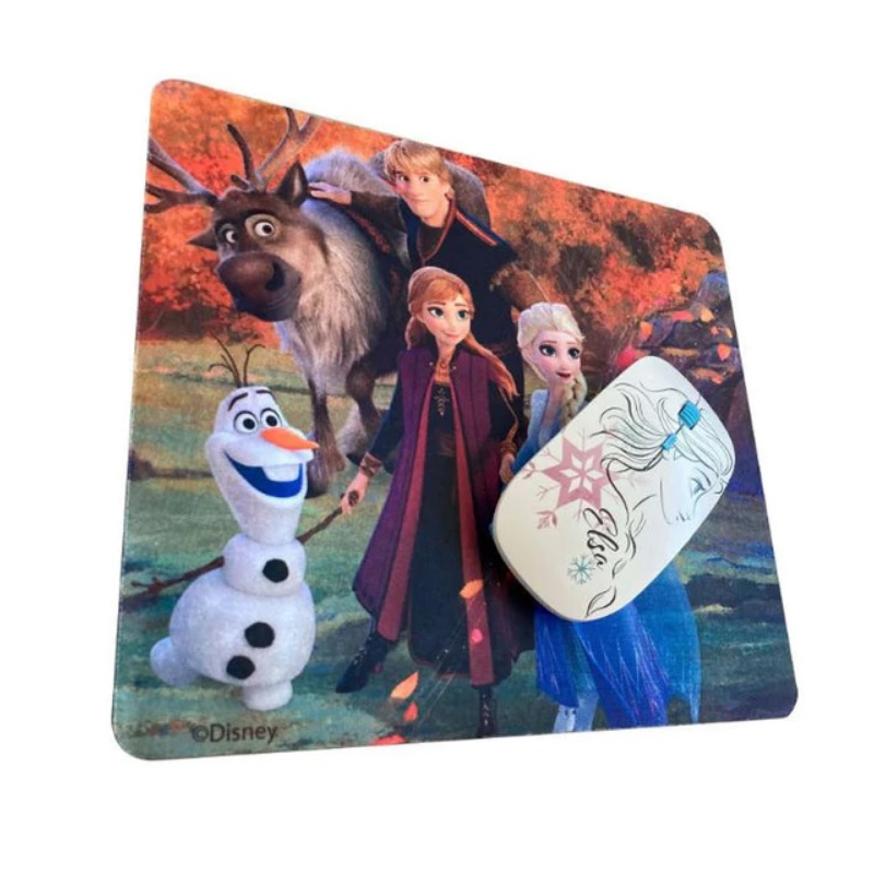 Ripley - MOUSE INALAMBRICO Y MOUSE PAD DISNEY FROZEN