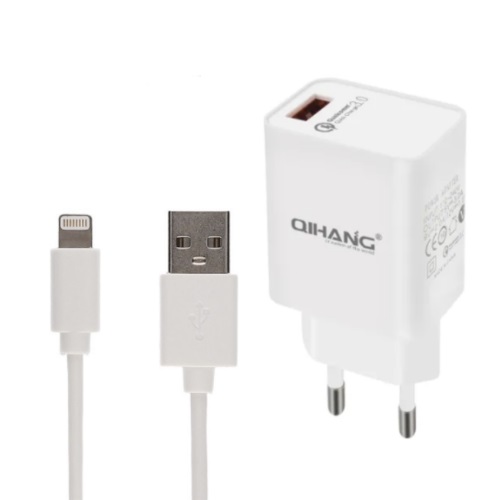 Ripley - CARGADOR PARA IPHONE 10, 11, 12, 13 Y14 RÁPIDO QIHANG