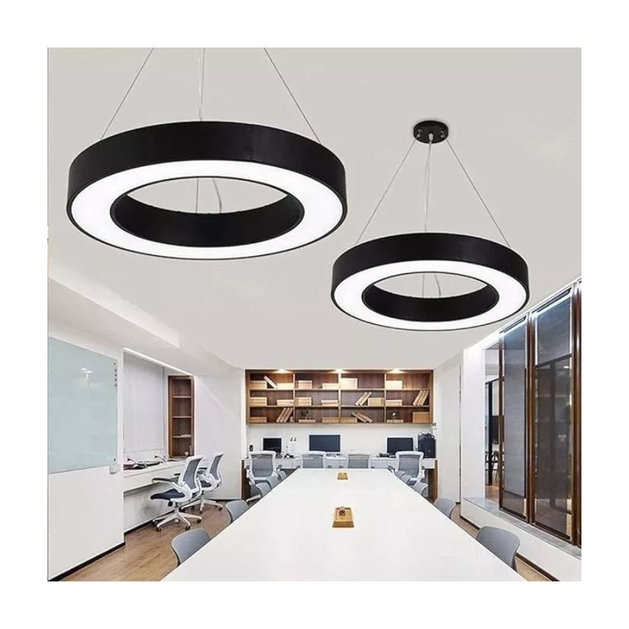 LAMPARA LED COLGANTE REDONDA 60W ILUMINACION MODERNA