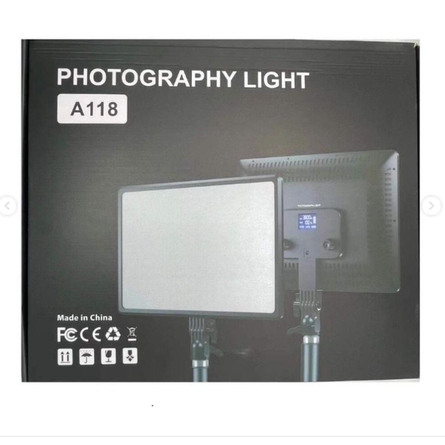 Ripley - LAMPARA PANEL LUZ ILUMINACIÓN LED FOTOS VIDEOS ESTUDIO A118