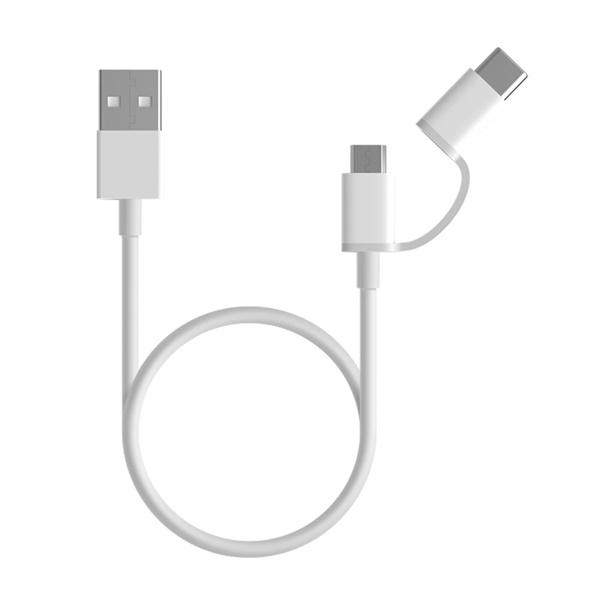Ripley - XIAOMI MI 2-IN-1 USB CABLE MICRO USB TO TYPE C