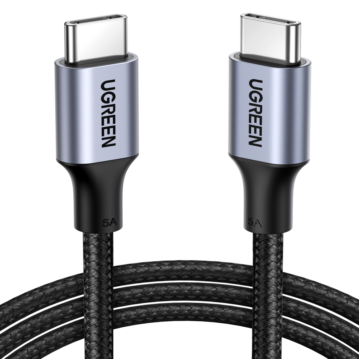 Ripley Ugreen Cable De Datos Usb C 2 0 A Usb C 2 0 5a 1m Gris