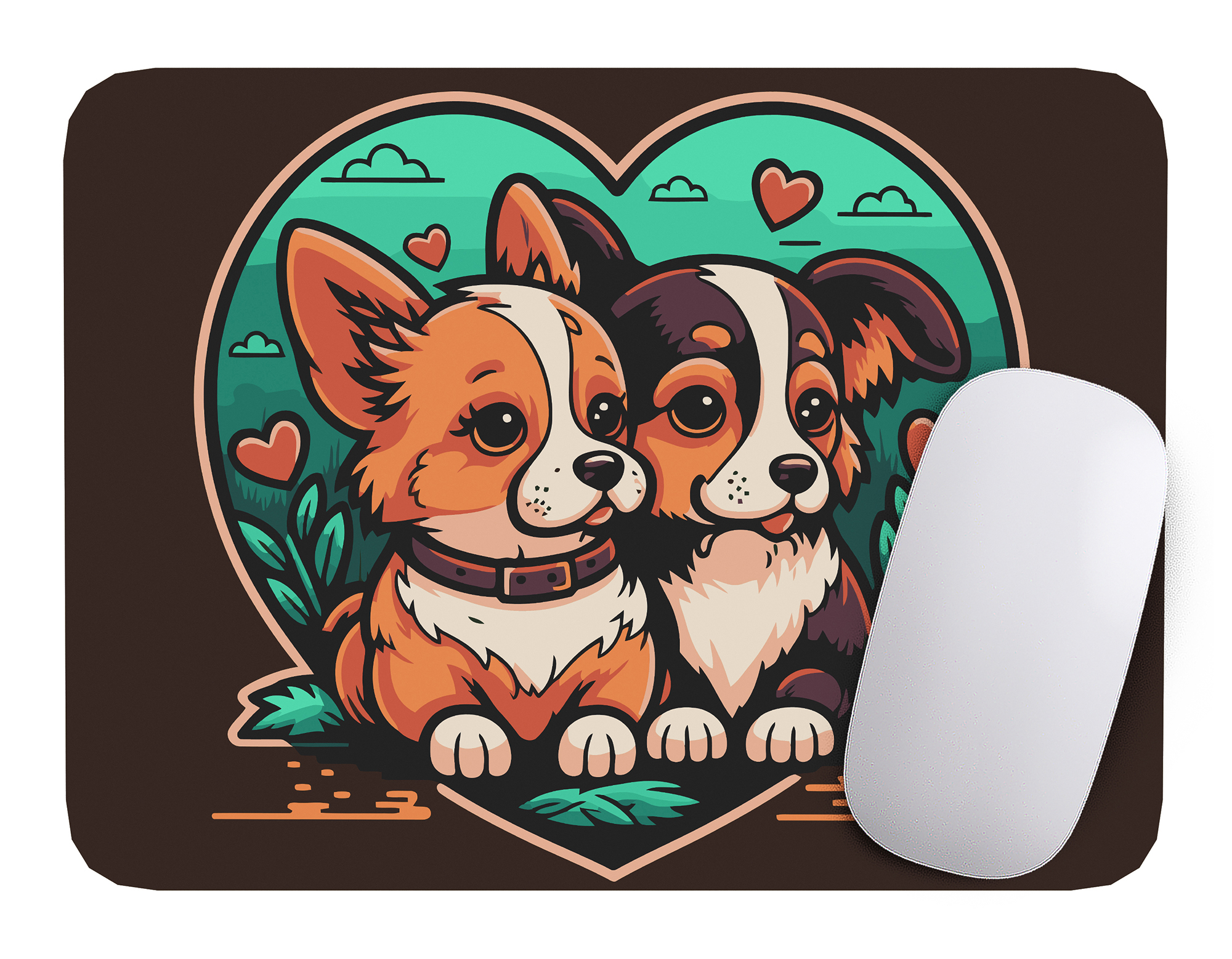 MOUSE PAD PERRITO PERRO - 17CM X 21CM D75