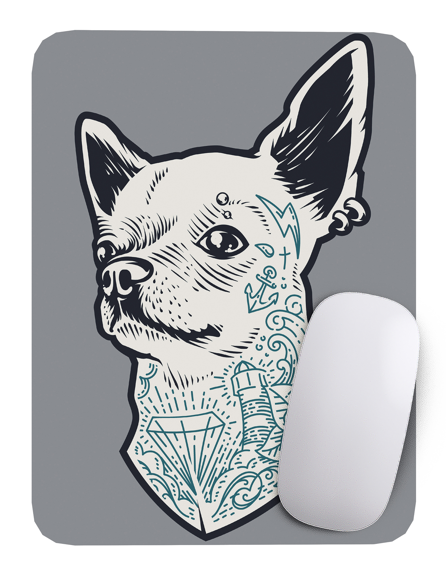 Ripley - MOUSE PAD PERRITO PERRO - 17CM X 21CM D59