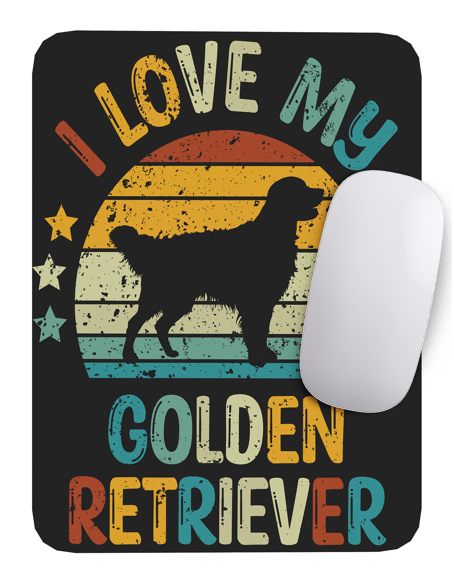 MOUSE PAD PERRITO PERRO - 17CM X 21CM D58