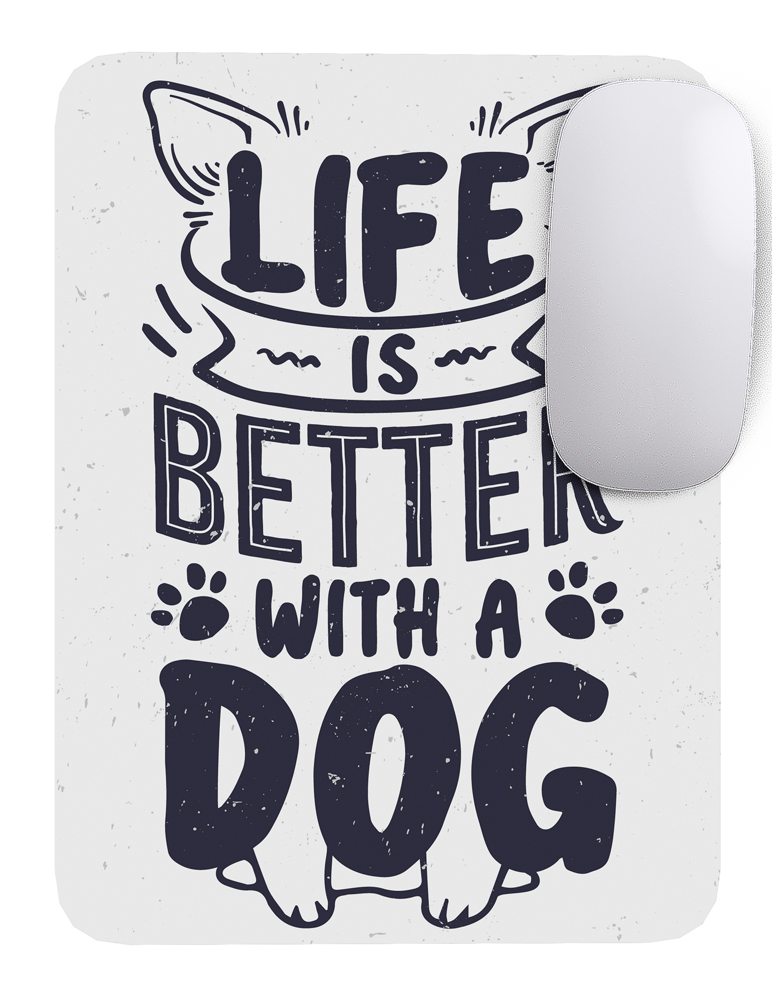MOUSE PAD PERRITO PERRO - 17CM X 21CM D74