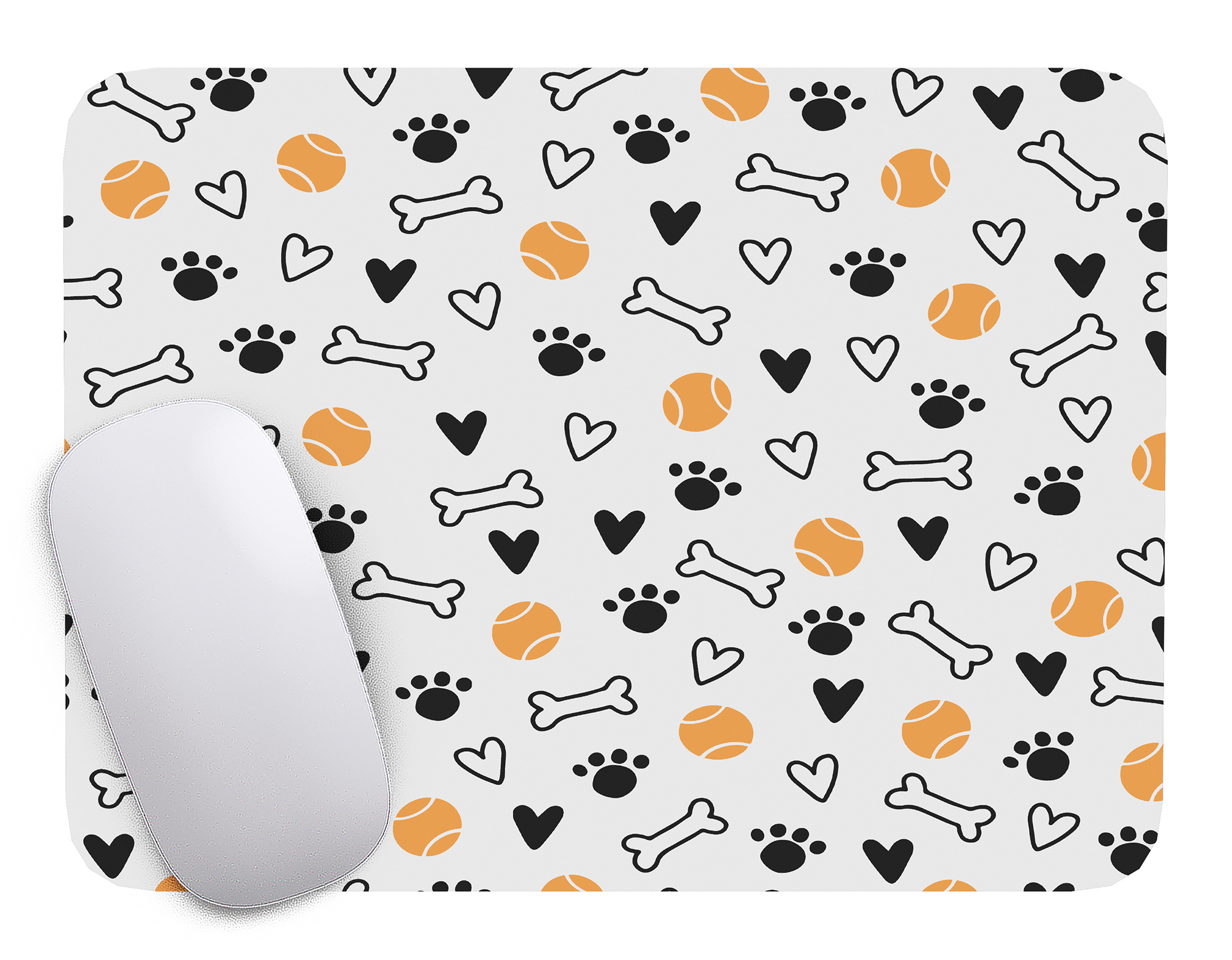 MOUSE PAD PERRITO PERRO - 17CM X 21CM D69