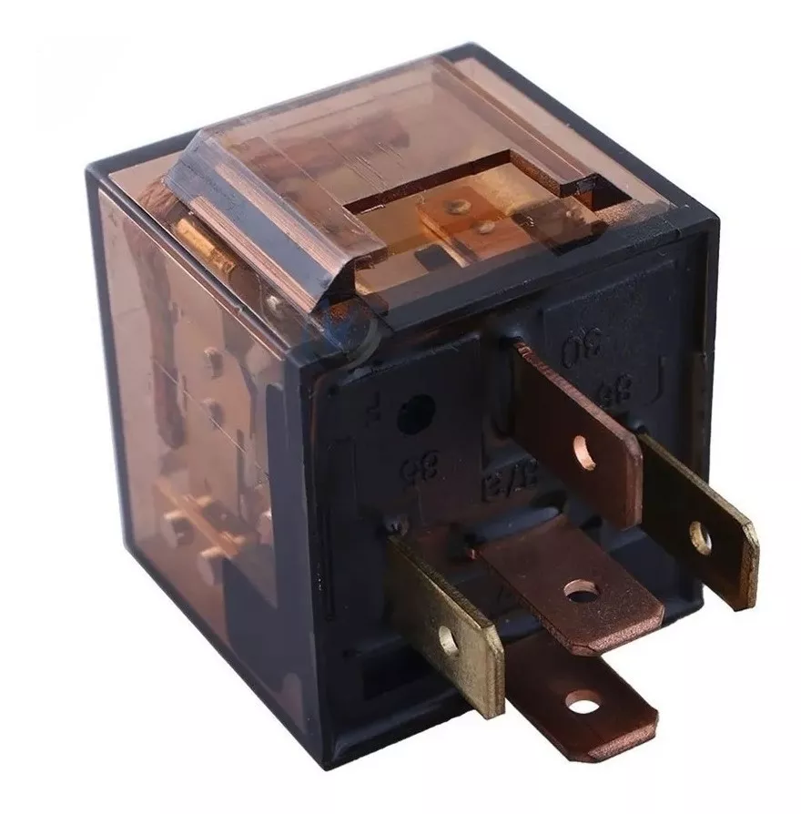 RELAY TRANSPARENTE 12V 100A 5 PATAS RELÉ AUTO 5 PINES /RYC