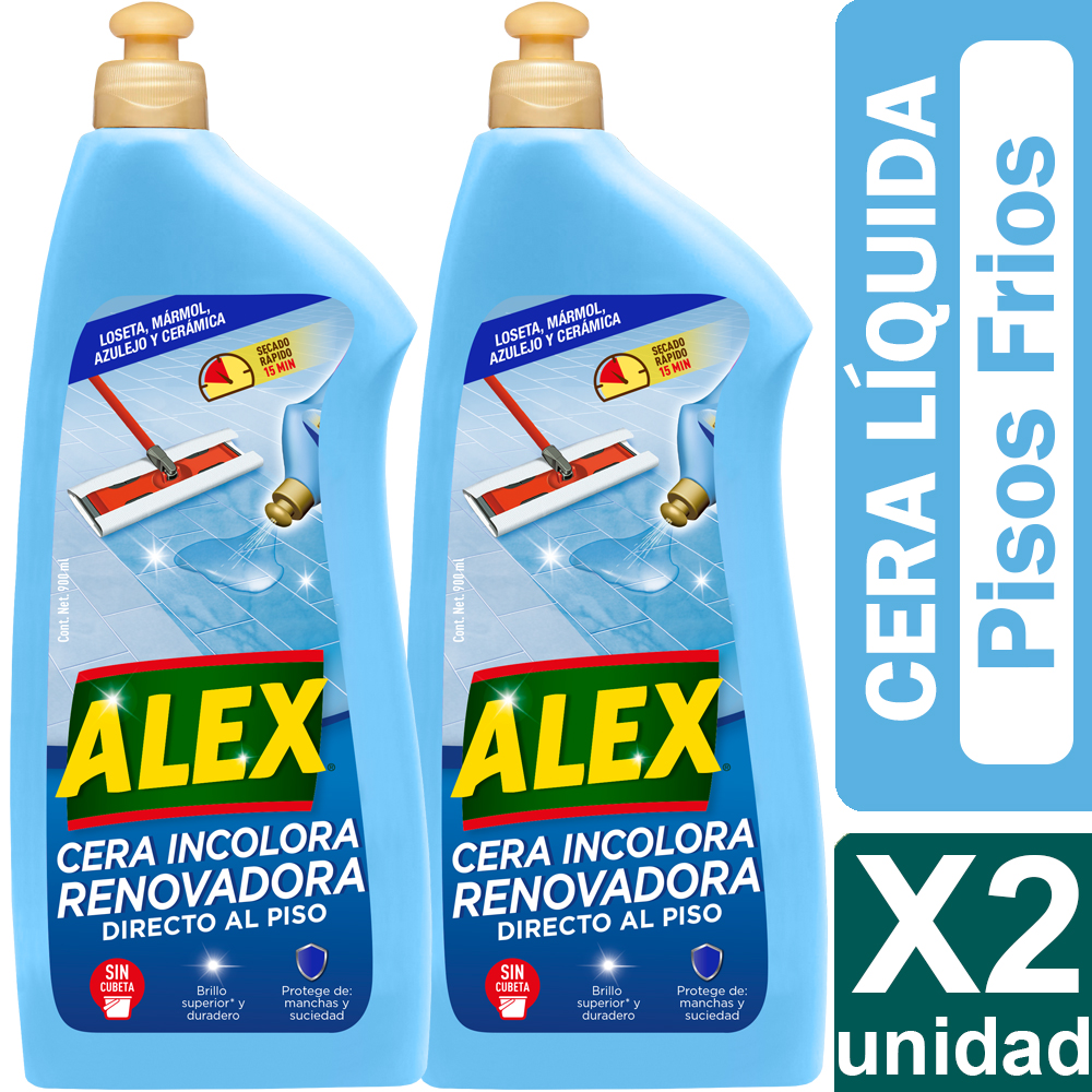 Ripley - ALEX CERA PISOS FRIOS DIRECTO AL PISO 900ML X2 UNID