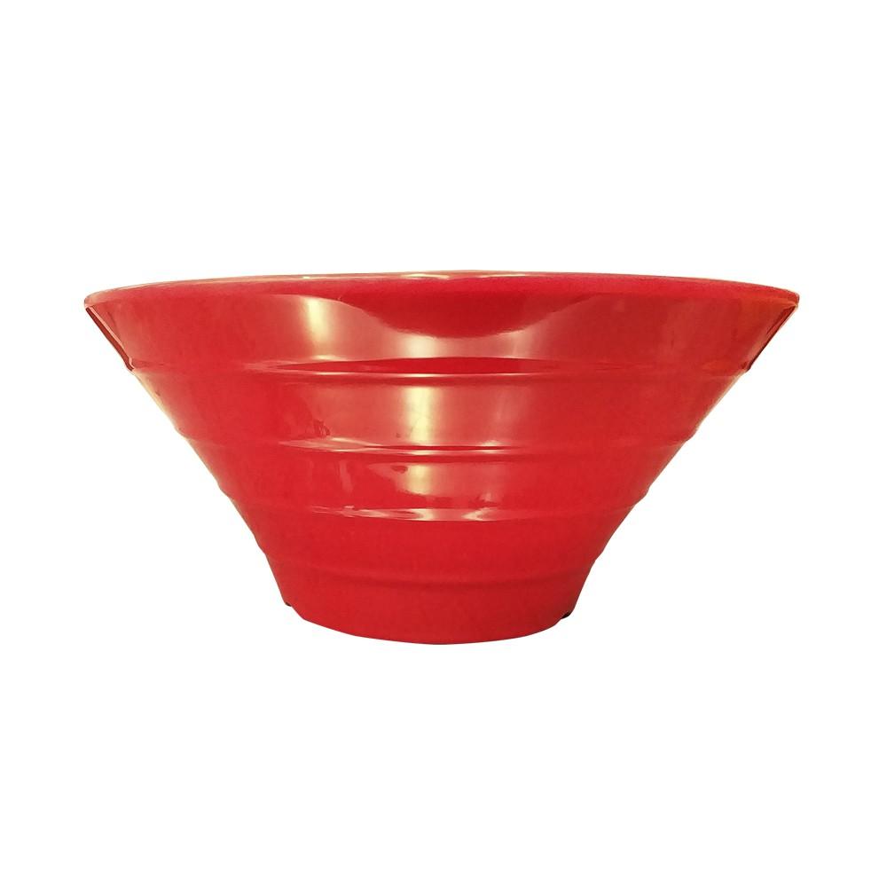 BOWL REDONDO MELAMINA 20 CM. EN COLOR ROJO