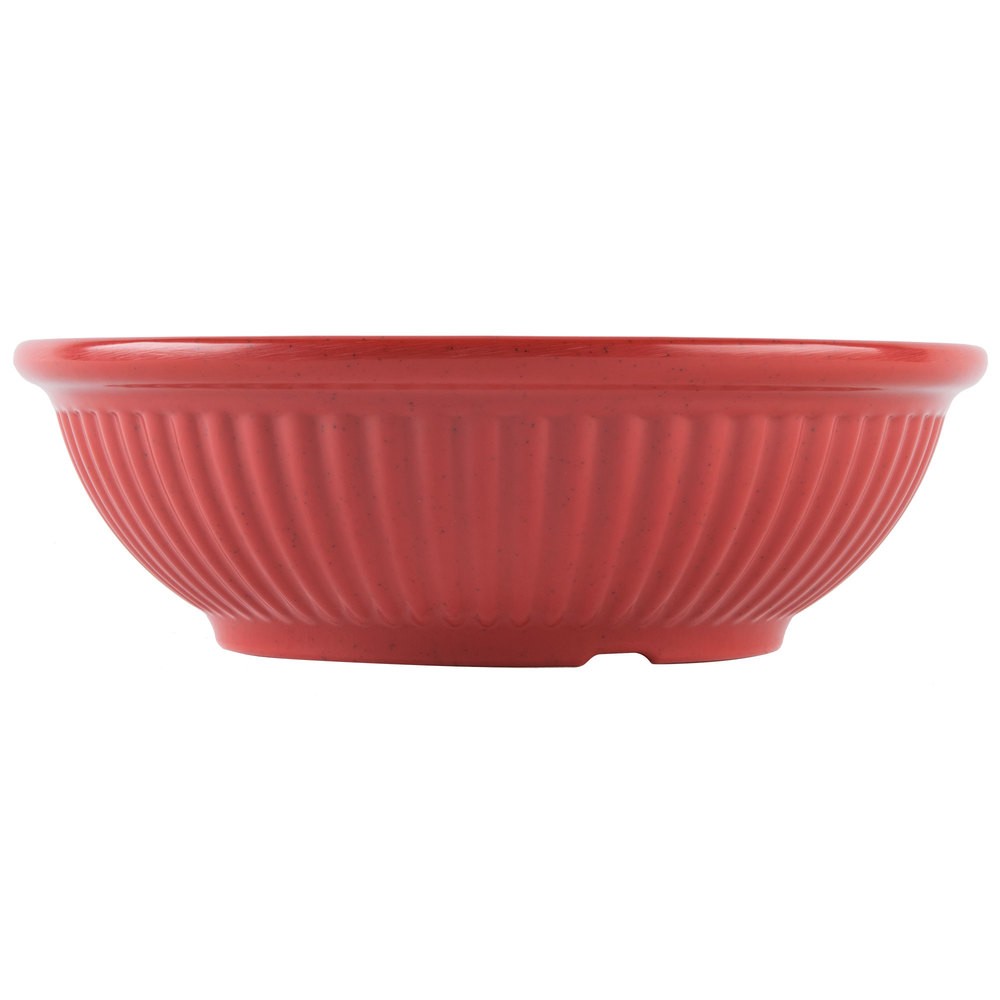 SET 3 BOWL MELAMINA ROJO 670 ML