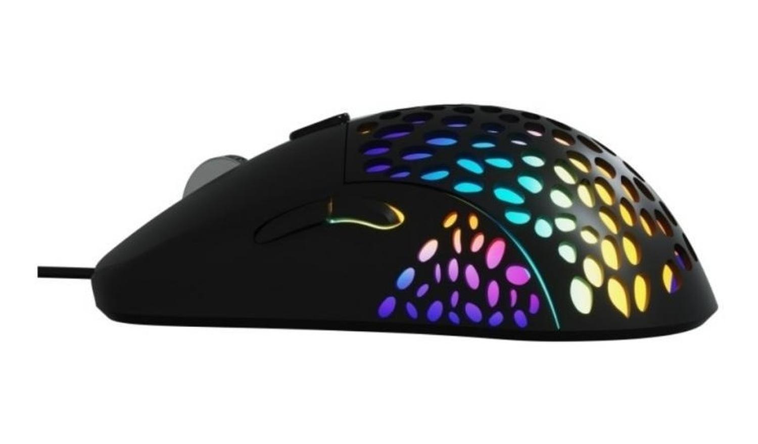 Ripley - MOUSE GAMER WIRED XTECH SWARM XTM-910 - USB - 6400 DPI