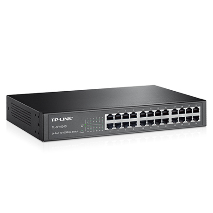 Ripley - SWITCH CON 24 PUERTOS A 10/100 MBPS SF-1024D TP-LINK