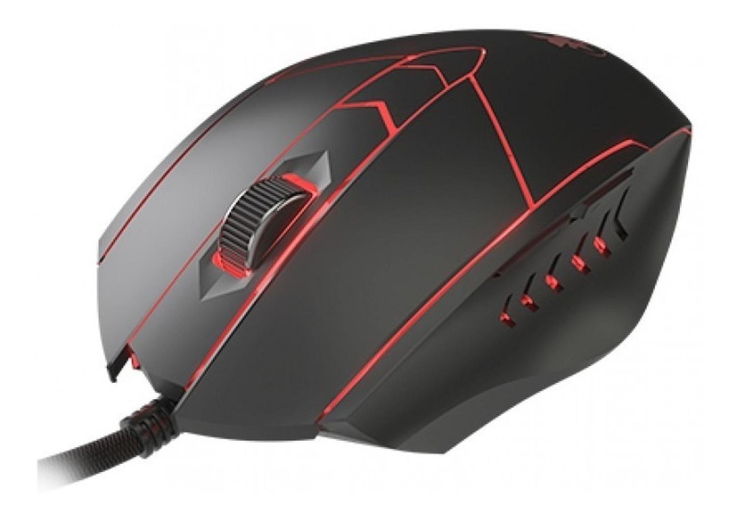 Ripley - MOUSE XTECH GAMER WIRED XTM810 STAUROS USB 7200DPI
